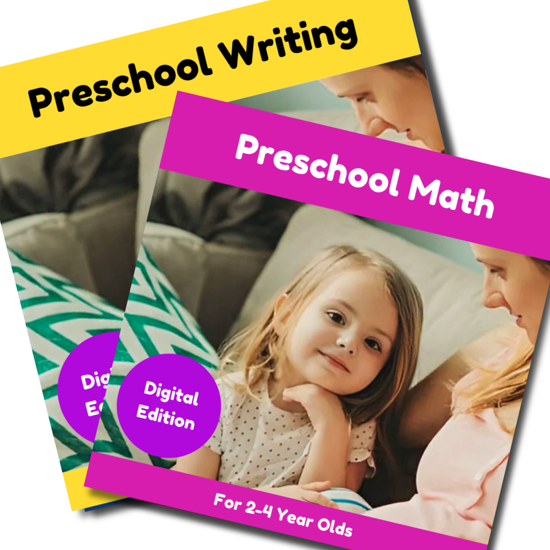 Preschool Math & Writing Bundle (digital edition) – Class Champions